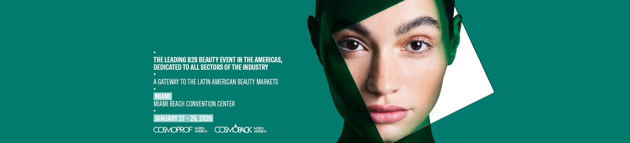Cosmoprof Miami | B2B Beauty Trade Show | JANUARY 27 – 29, 2026 ...