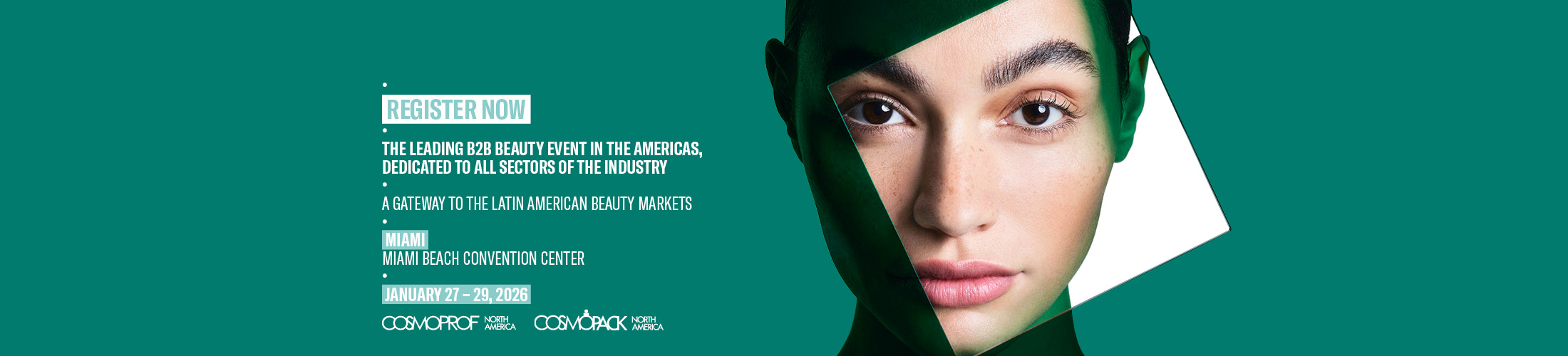 Cosmoprof Miami | B2B Beauty Trade Show | JANUARY 27 – 29, 2026 ...